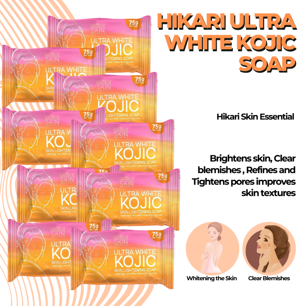 ORIGINAL Hikari Ultra White Kojic Skin Lightning Soap | Hikari Skin ...