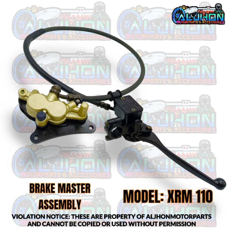 XRM 110 BRAKE MASTER PUMP ASSEMBLY | Shopee Philippines