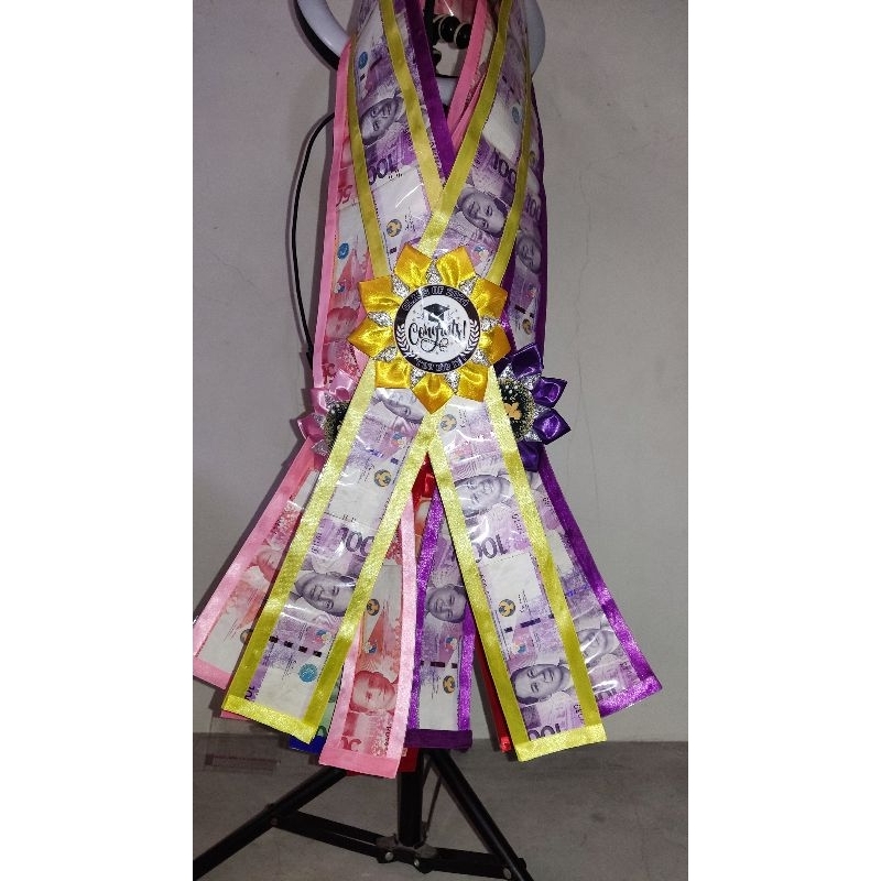 QAbyallen Money Garland or Money Sash Actual Photo | Shopee Philippines