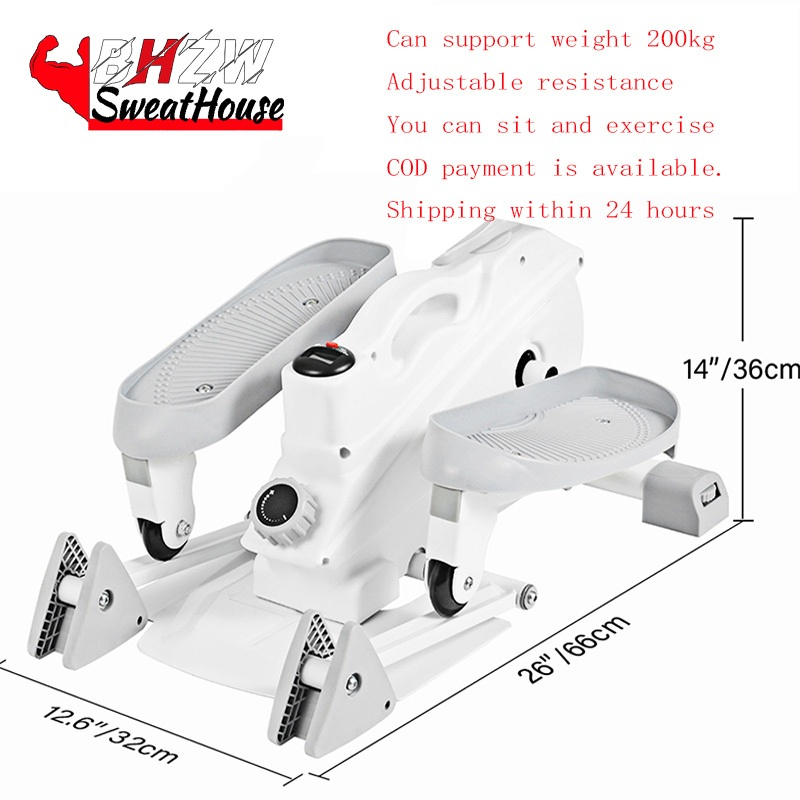 Mini Elliptical Stepper Machine Exercise Bike With Tension Knob ...