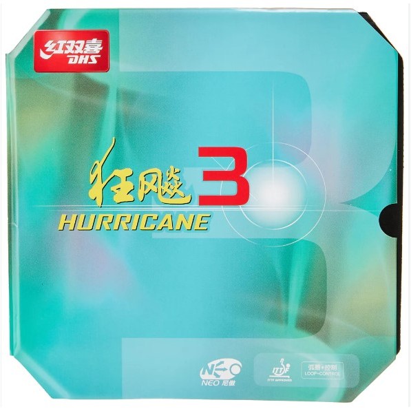 DHS Hurricane3 Neo Rubber Original Hurricane 3 III Table Tennis ...