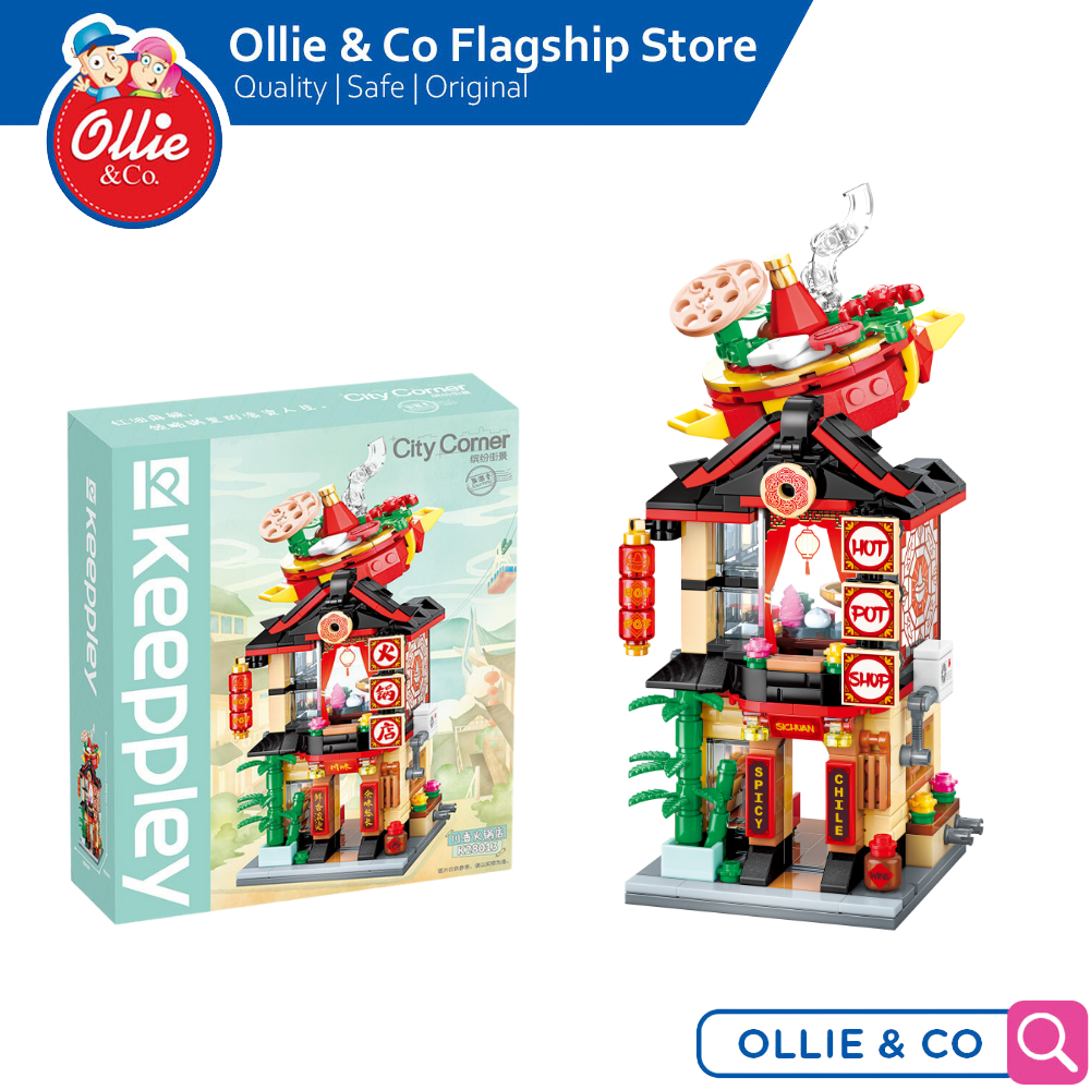 Keeppley Naruto's Hotpot Restaurant - Building Blocks Gift for Kids ...