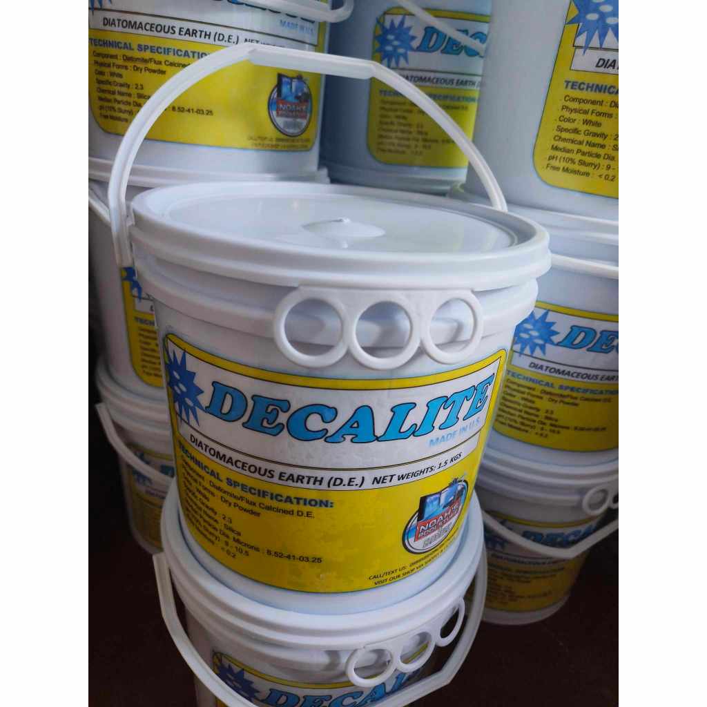 Decalite (Diatomaceous Earth) U.S. Made 1.5kgs | Shopee Philippines