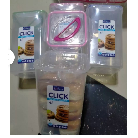 Rubenmaker - Click Food Container 4 Liters w/ Handle plus BPA FREE ...