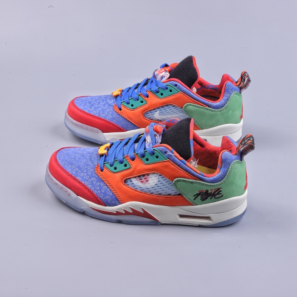 Nike Air Jordan Retro 5 Low Basketball shoes for men colorful | Shopee ...
