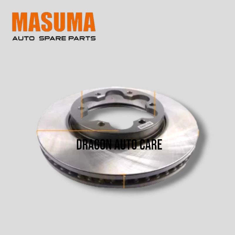 Masuma BRAKE DISK ROTOR For Toyota Hilux Innova 2005-2010 (5holes ...