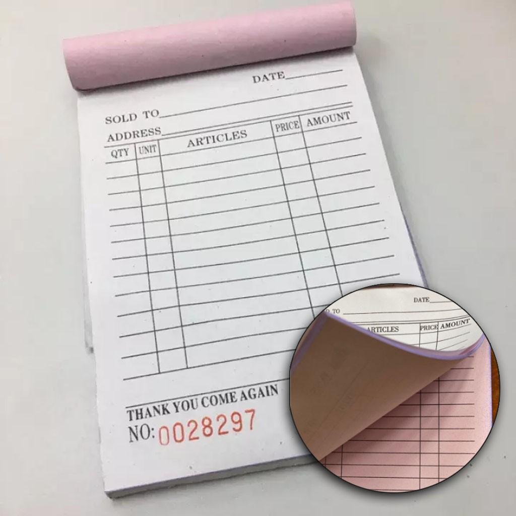 50 pages (2x25pages ) Duplicate receipt sold receipt wholesale price ...