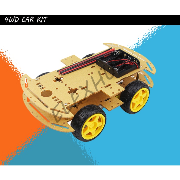 2WD / 4WD Smart Robot Car Chassis Kit/SUMOBOT Chassis Kit/ Aluminum Chassis Kit | Shopee Philippines