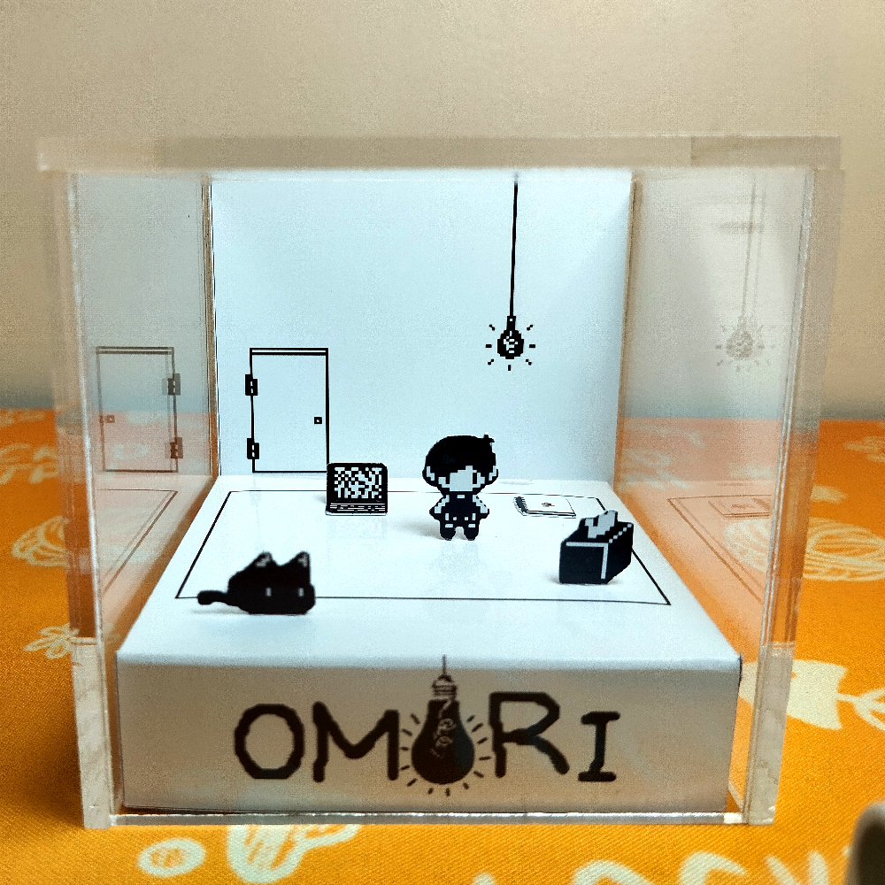 Omori Scenes Diorama Display Cube (Handmade) LockedCatPH | Shopee ...