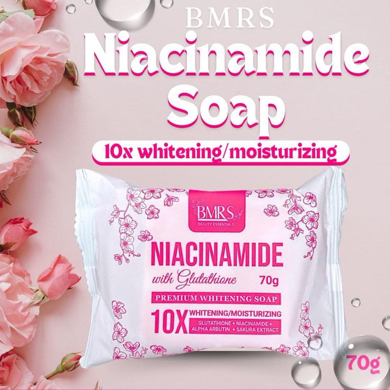 BMRS Niacinamide Soap 70g (50Pcs Reseller Package) | Shopee Philippines