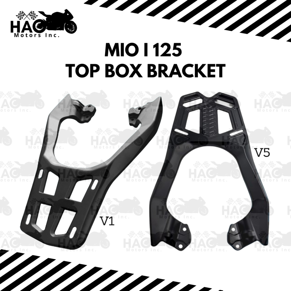 MIO I 125/ MIO GEAR TOP BOX EAGLE BRACKET V1/ V5 Top Box Bracket Motor ...