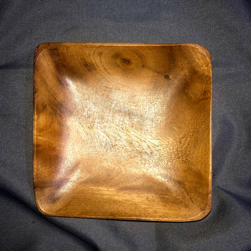 Wooden Square server plate (LILOK SM EXHIBIT STOCKS ONHAND) | Shopee ...