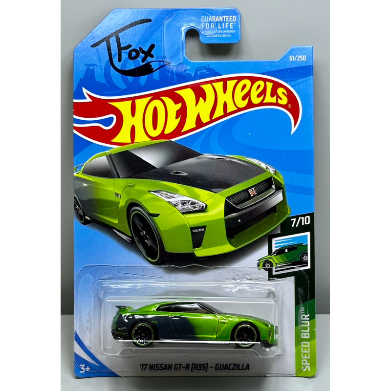 Hot Wheels ‘17 Nissan GT-R (R35) - Guaczilla Tanner Fox / TFOX | Shopee ...