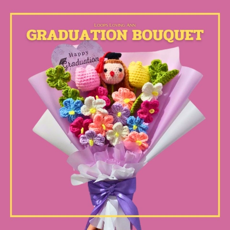 Crochet Graduation Bouquet | Shopee Philippines