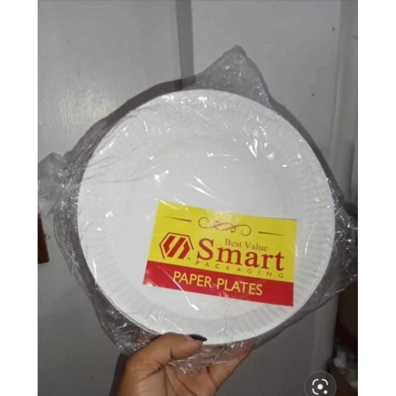 Smart Paper Plate/ Paper Plate | Shopee Philippines