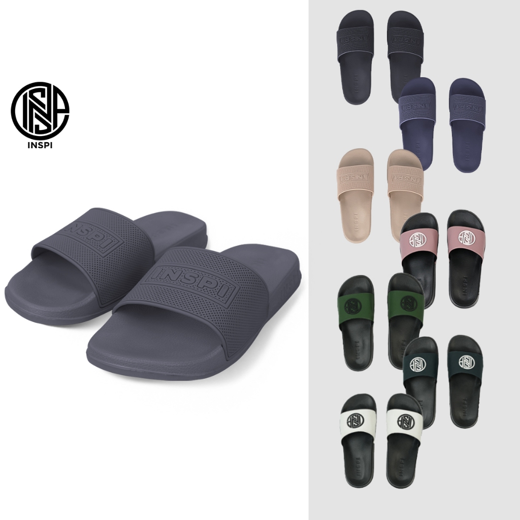 INSPI Originals Slip On Slides for Men Korean Flip Flops Slippers for ...