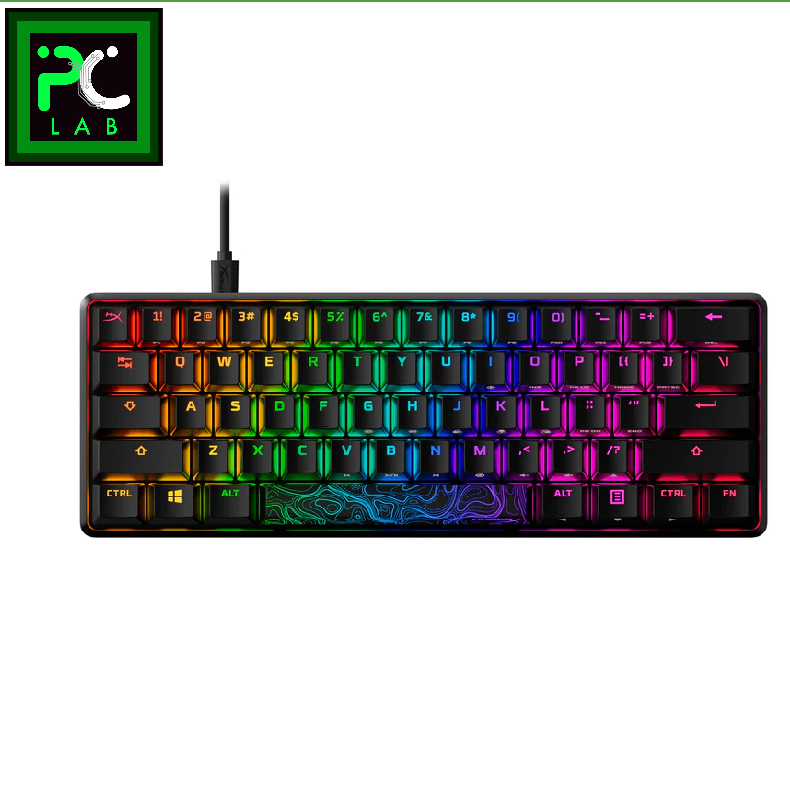 Hyper X Alloy Origins 60 Mechanical Gaming Keyboard Aqua- Black ...