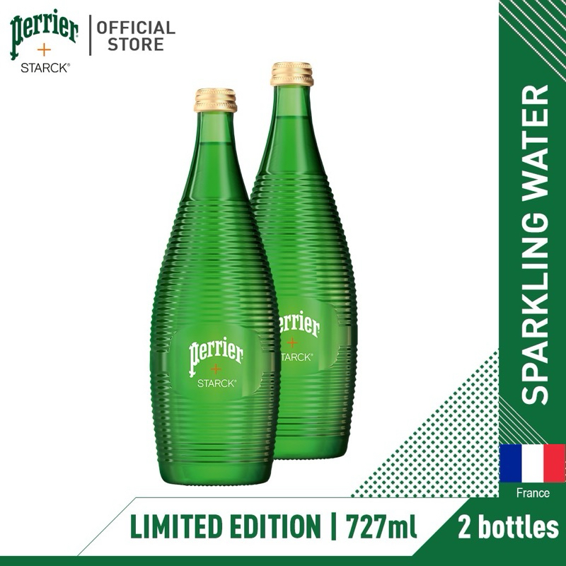 Perrier + Starck 727ml Pack of 2 LIMITED EDITION | Shopee Philippines