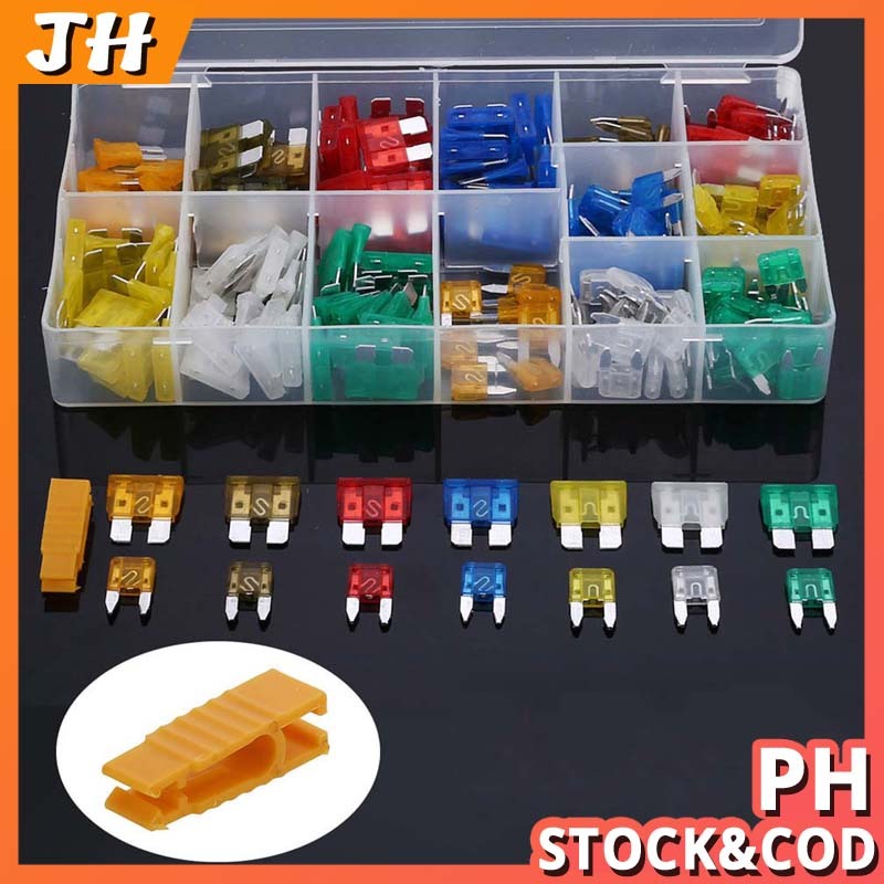 300/120PCS Car Low Profile Mini Blade Fuses Assortment Kit 3A-35A ...