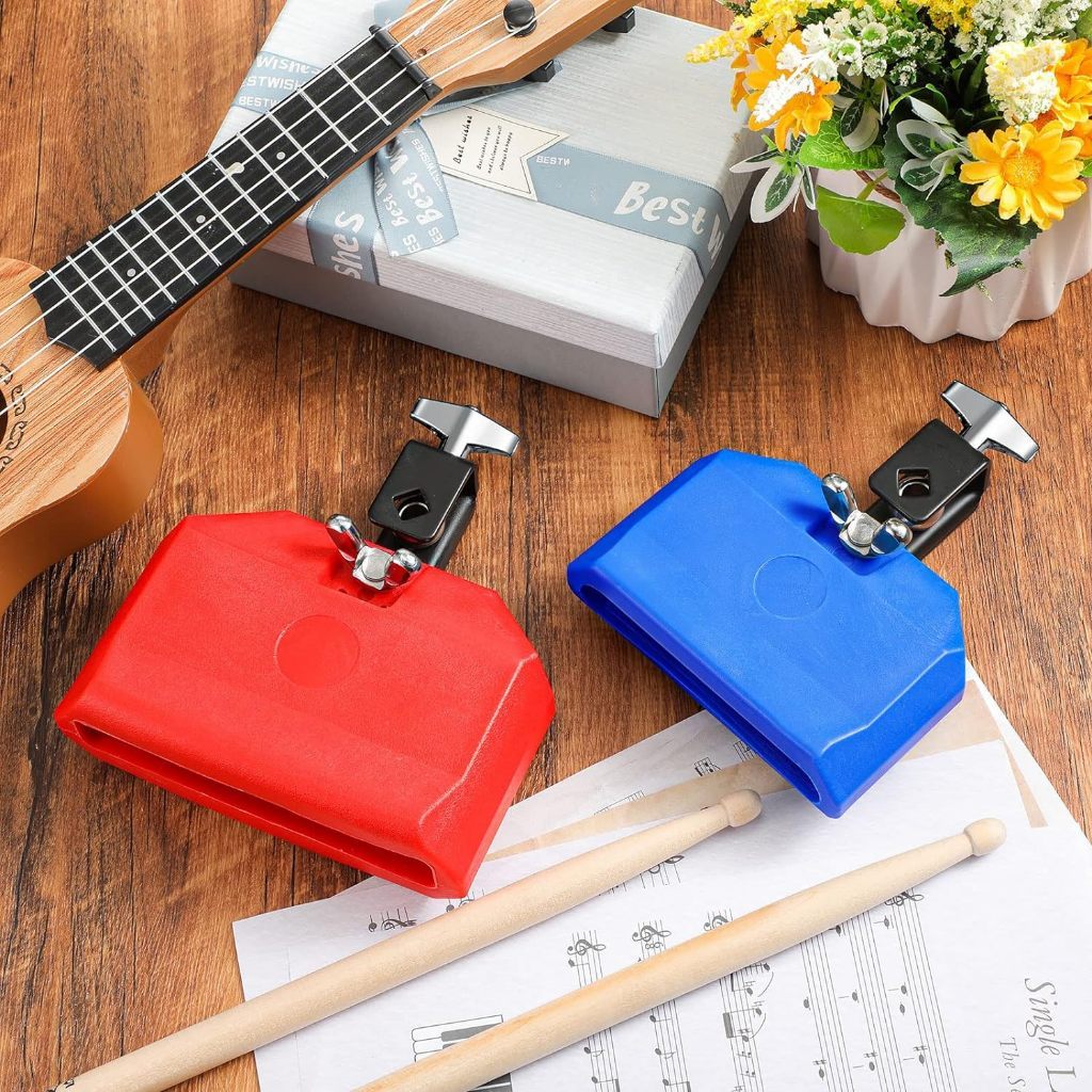 5/6inch Jam Block Plastic Musical Percussion Block Cowbell for Drum ...