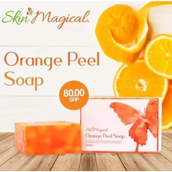 ORANGE PEEL SOAP by SKIN MAGICAL | Shopee Philippines