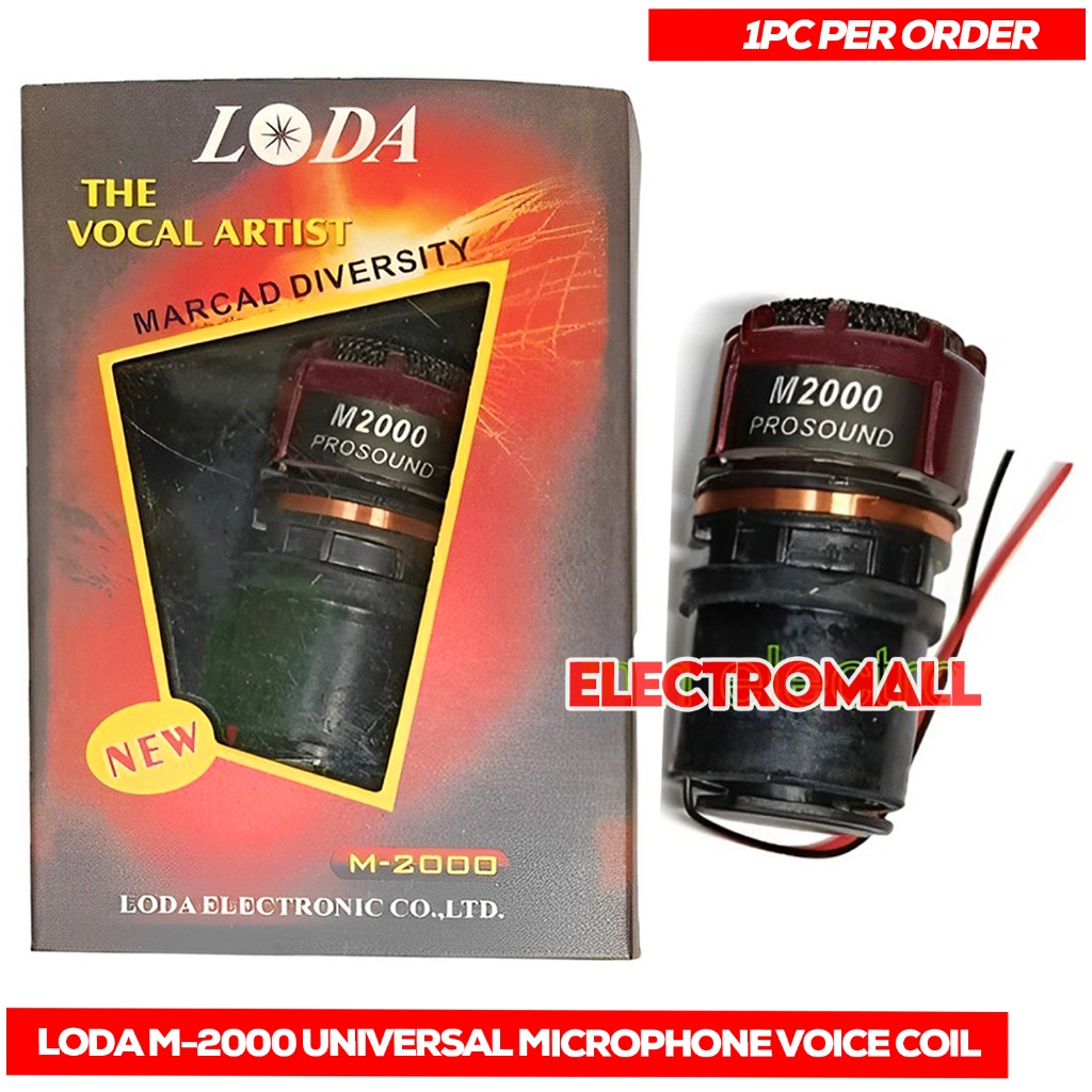 ORIGINAL LODA M2000 UNIVERSAL MICROPHONE VOICE COIL | Shopee Philippines