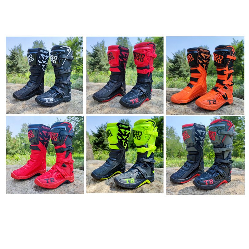 Original Tiger MTR-T2 Racing Motocross Enduro MX Trail Boots for Adults ...