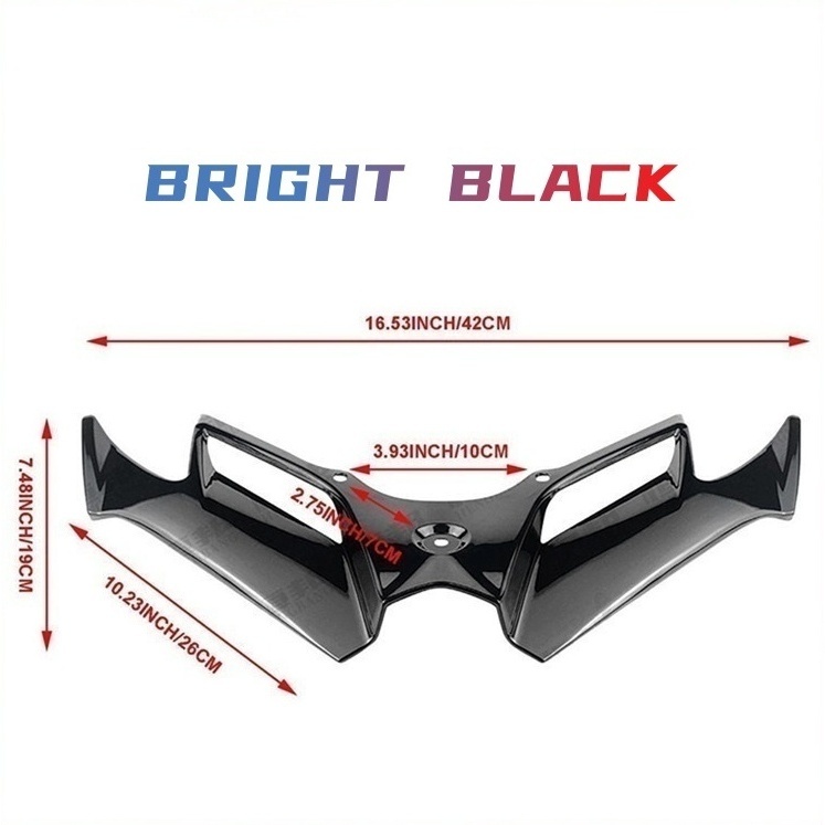 Motorcycle Winglet Aerodynamic Wing Kit Spoiler For 2024 HONDA Click ...