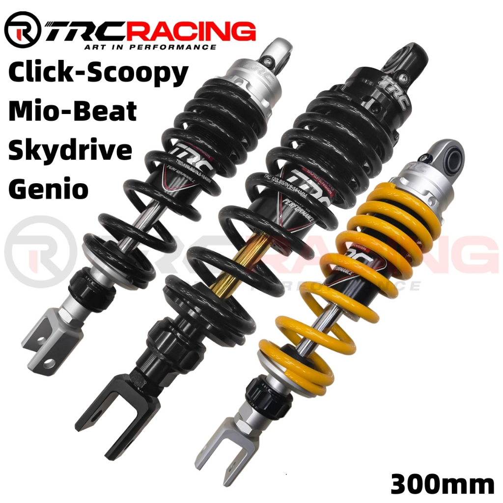TRC Racing 300mm Rear Shock Ai-Tech Series Suspension For Click Scoopy ...