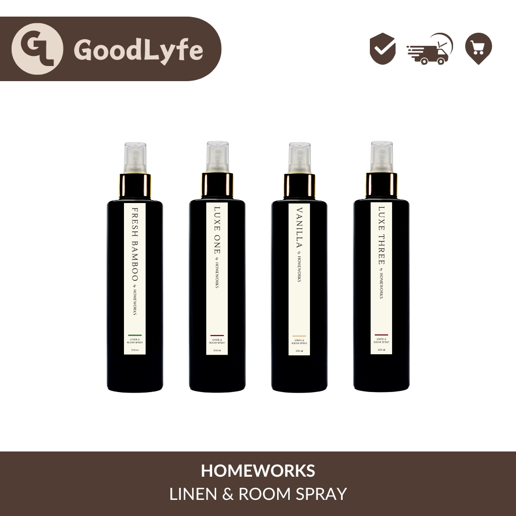Homeworks Linen & Room Spray 250ml | Shopee Philippines