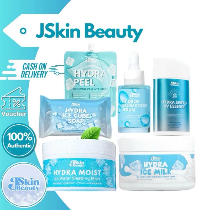 JSkin Beauty HYDRAMOIST HYDRAPEEL HYDRA ICE MILK HYDROP GLOW SERUM MILK ...
