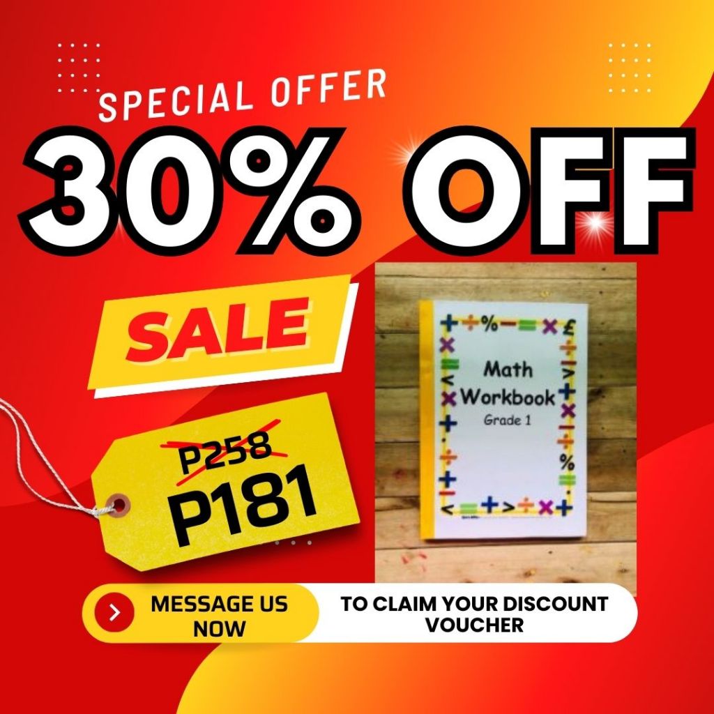 Grade 1 Math Workbook from DepEd Tambayan - Colored Piso Print | Shopee ...