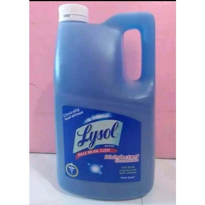 Lysol Disinfectant Concentrated Solution Fresh Scent Gallon (4 LITERS) | Shopee Philippines