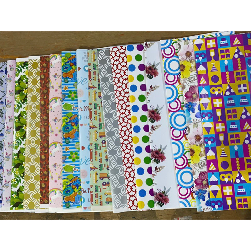 Gift wrapper all occasions 10pcs per bundle | Shopee Philippines
