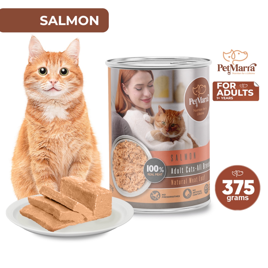 PetMarra Natural Meat Loaf Adult Cat Wet Food Can Oceanfish Tuna ...
