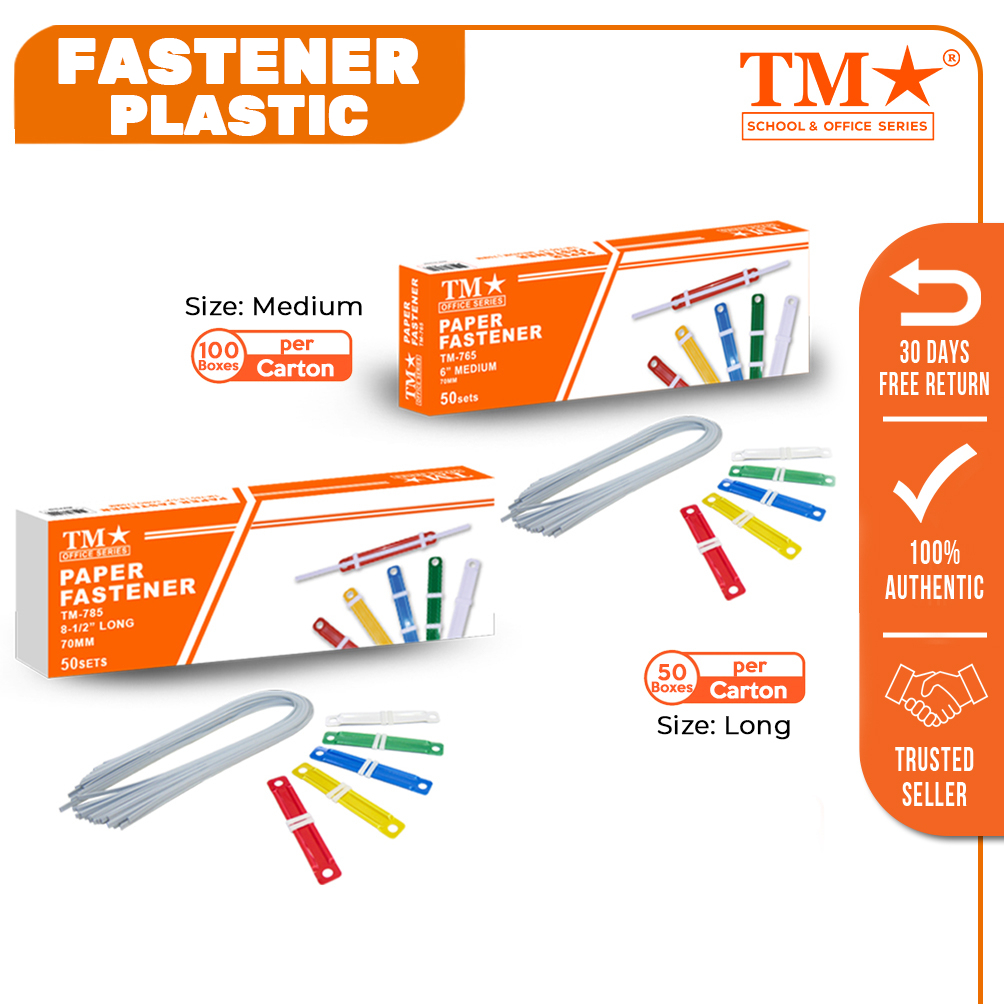 TM 50 Boxes Fastener Plastic by 50's | Shopee Philippines
