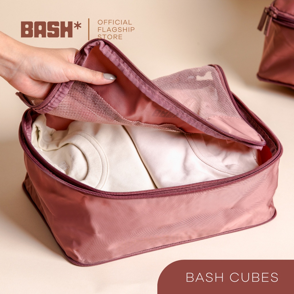 BASH Cubes in Mauve (S, M, L and XL) | Shopee Philippines