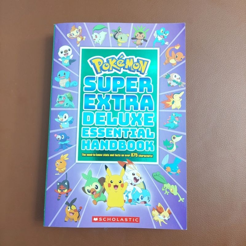 Pokemon Super Extra Deluxe Essential Handbook | Shopee Philippines