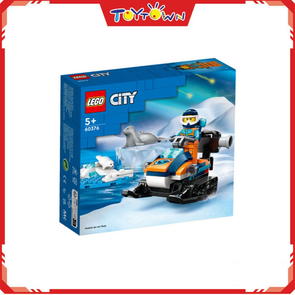 Lego City 60376 Arctic Explorer Snowmobile | Shopee Philippines