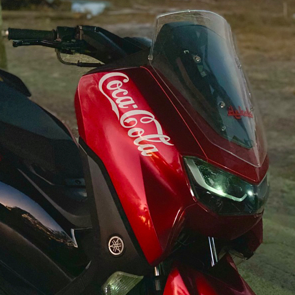 COCA COLA Sticker Decals Cutout Vinyl Waterproof | Shopee Philippines