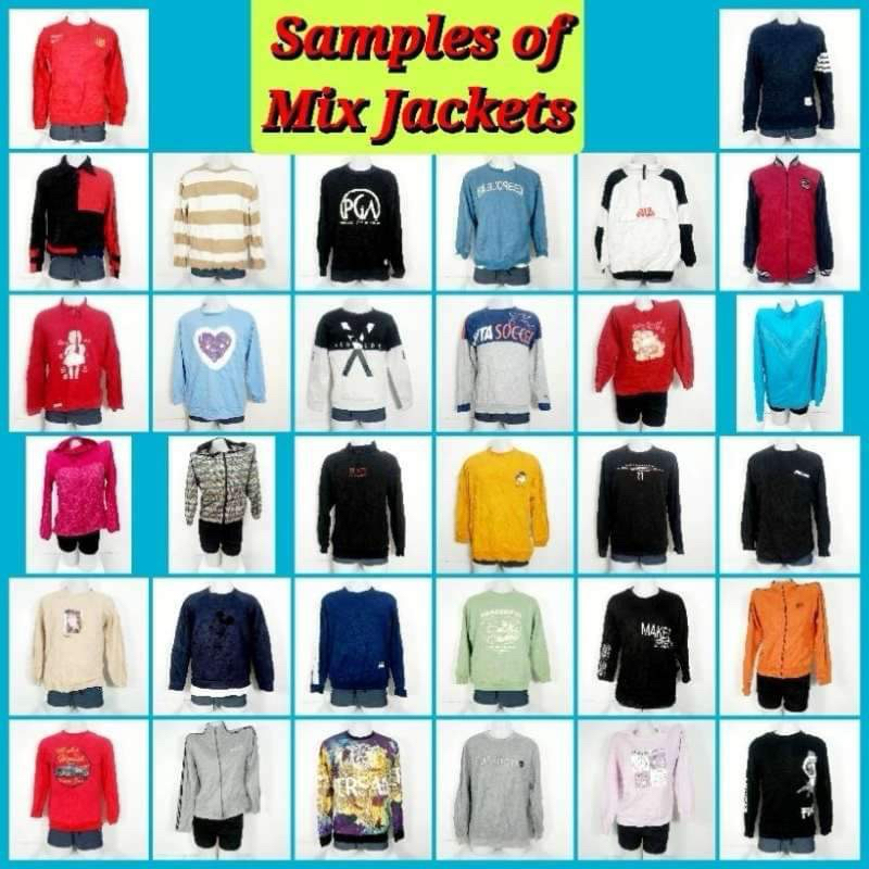 PREPACK STARTER PACK UKAY UKAY PRELOVED PRE-LOVED MIX JACKET SP28 ...