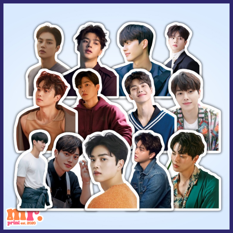 SONG KANG VOL 1 STICKERS KDRAMA ACTOR | WATERPROOF STICKERS | Shopee ...