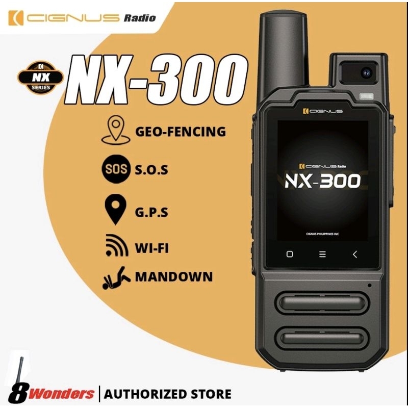 Cignus NX300 PoC Radio and Mobile phone in 1 (worldwide connection ...