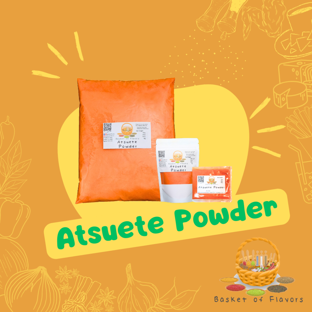 Atsuete Powder Annatto Powder 100g 250g 500g 1000g 1kg | Shopee Philippines