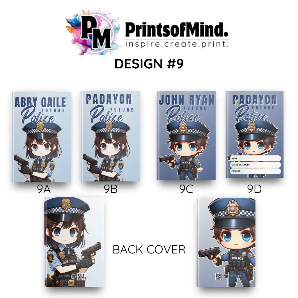 Personalized Notebooks for kids | Padayon Series | 5pcs per pack 50-80 ...