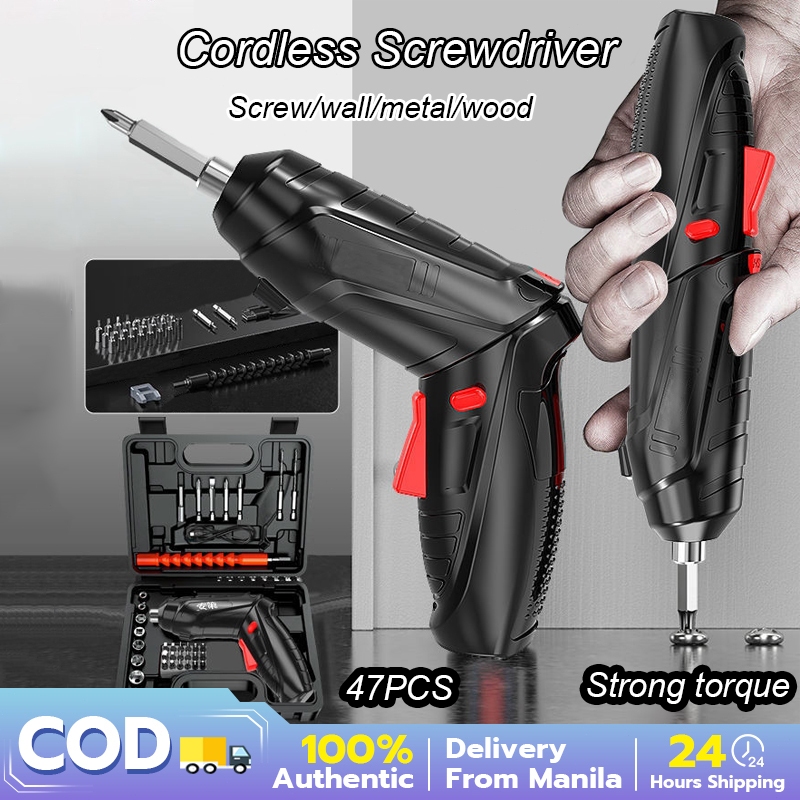 Multifunctional Rechargeable Mini 47pcs Foldable Electric Screwdriver ...