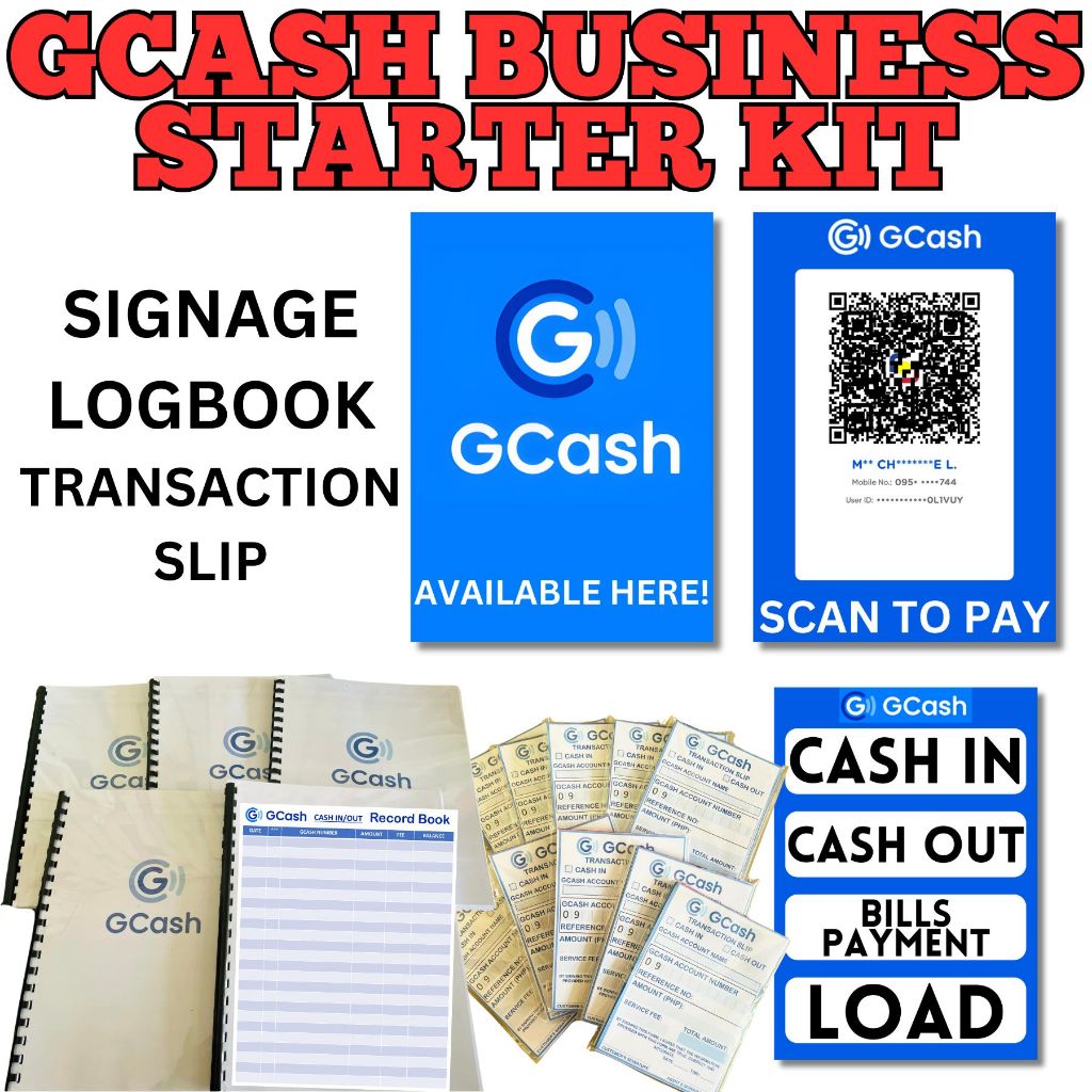 G C A S H BUSINESS STARTER KIT LOGBOOK, TRANSACTION SLIP, SINTRA BOARD ...