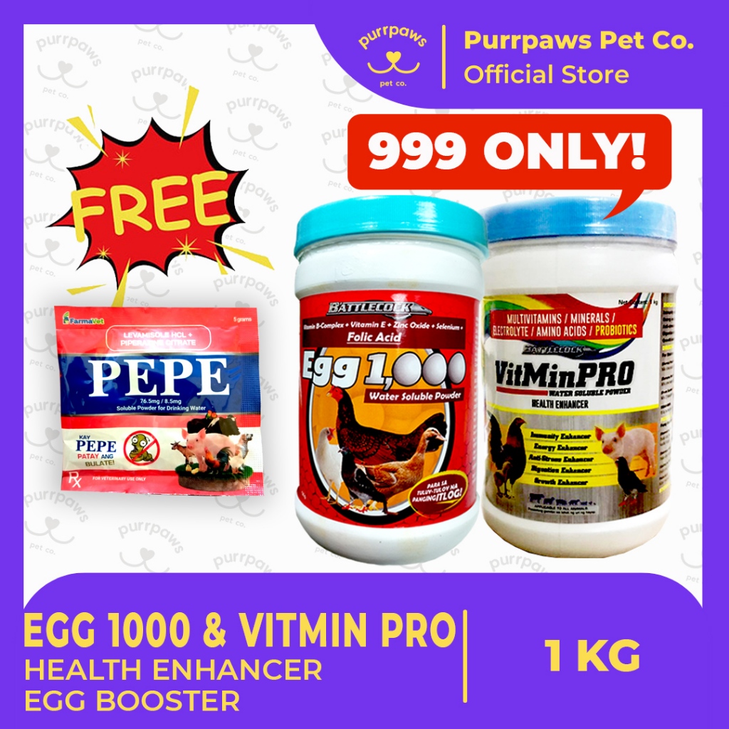 EGG 1000 and VITMIN PRO Bundle Promo | Shopee Philippines