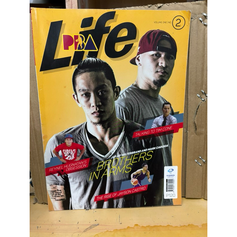 PBA Life Magazine - Mark Caguioa, Jayjay Helterbrand, Jayson Castro ...
