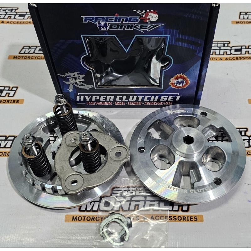 RACING MONKEY SLIPPER CLUTCH ASSY WITH 3 SPRING FOR YAMAHA SNIPER 155 ...